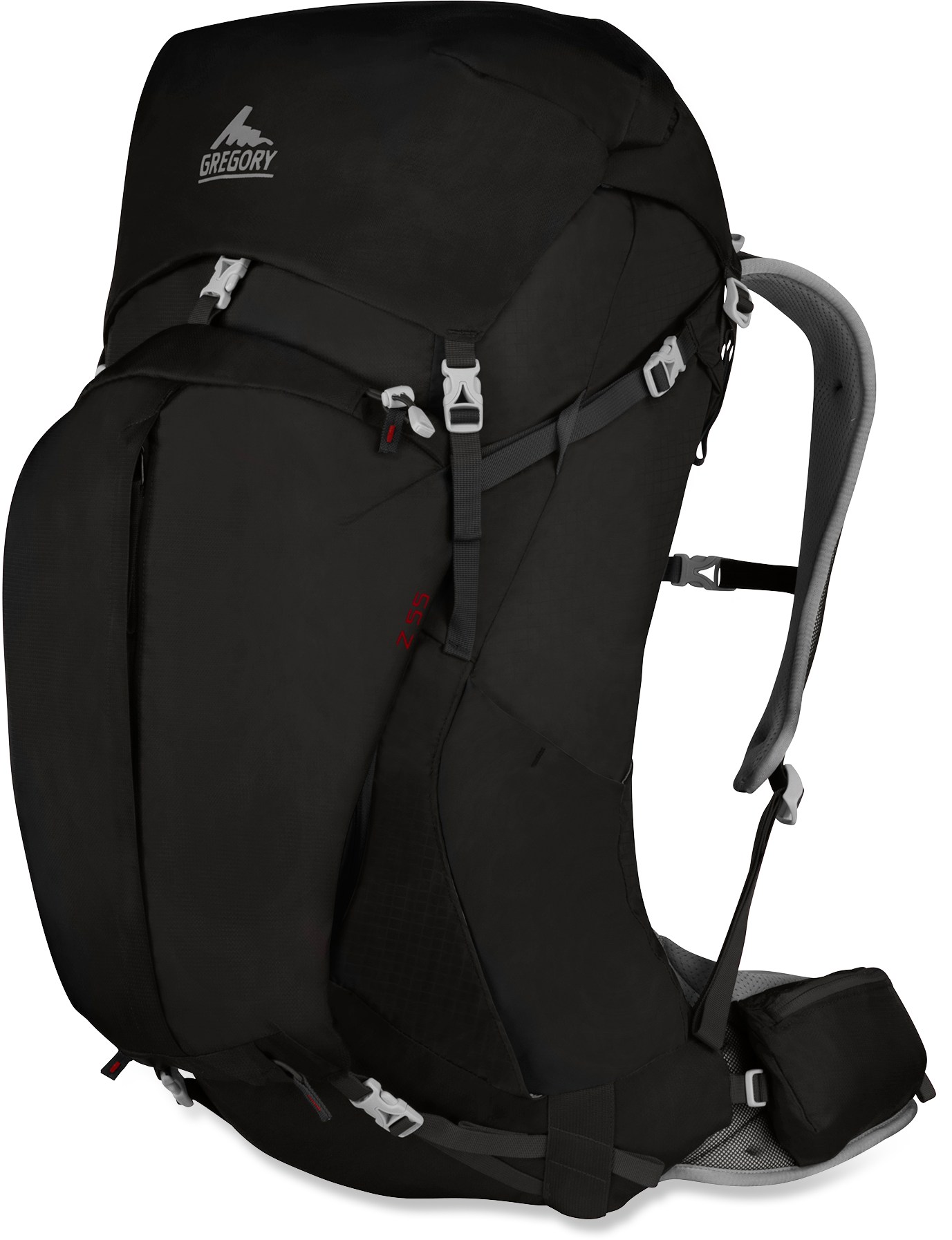 2014 Gregory Z65、Z55男款登山背包 全新品 紅色 黑色 - 登山補給站